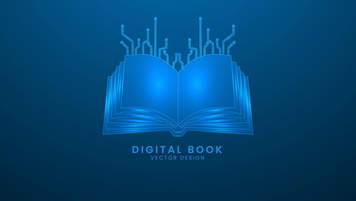 Technology Book Cover Vector Art, Icons, and Graphics for Free Download