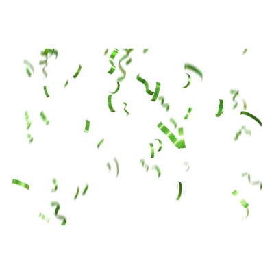 Green Confetti PNGs for Free Download