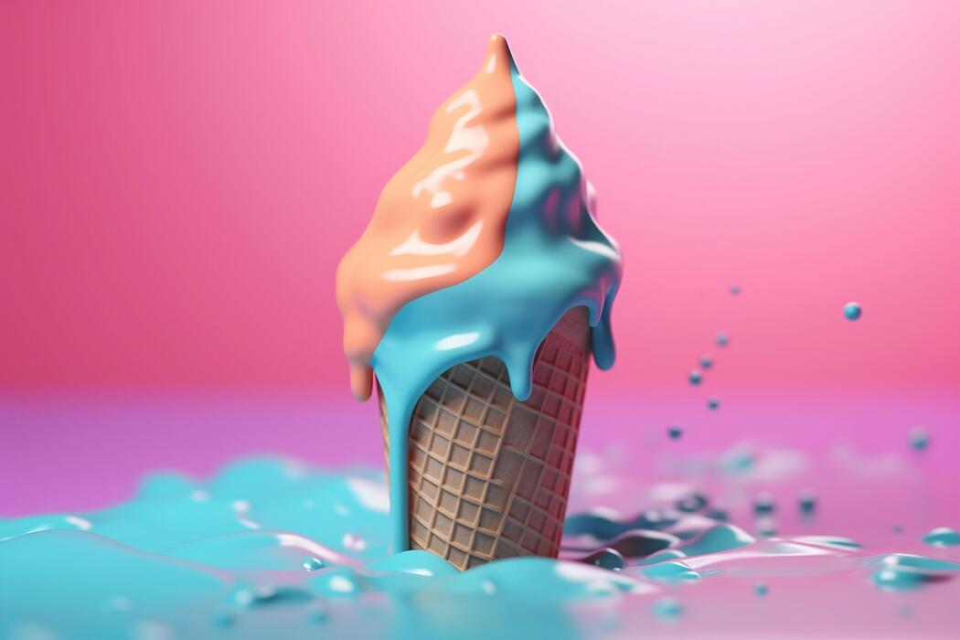 Ice Cream Drip Stock Photos, Images and Backgrounds for Free Download