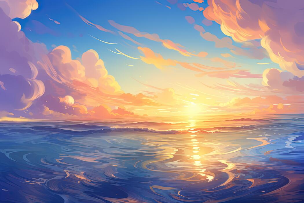 Sunset Drawing Stock Photos, Images and Backgrounds for Free Download