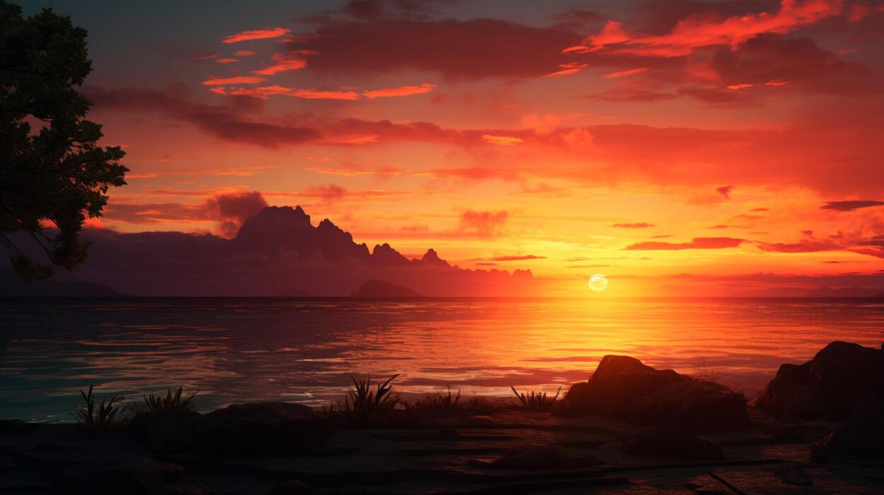 Sunset Animation Stock Photos, Images and Backgrounds for Free Download