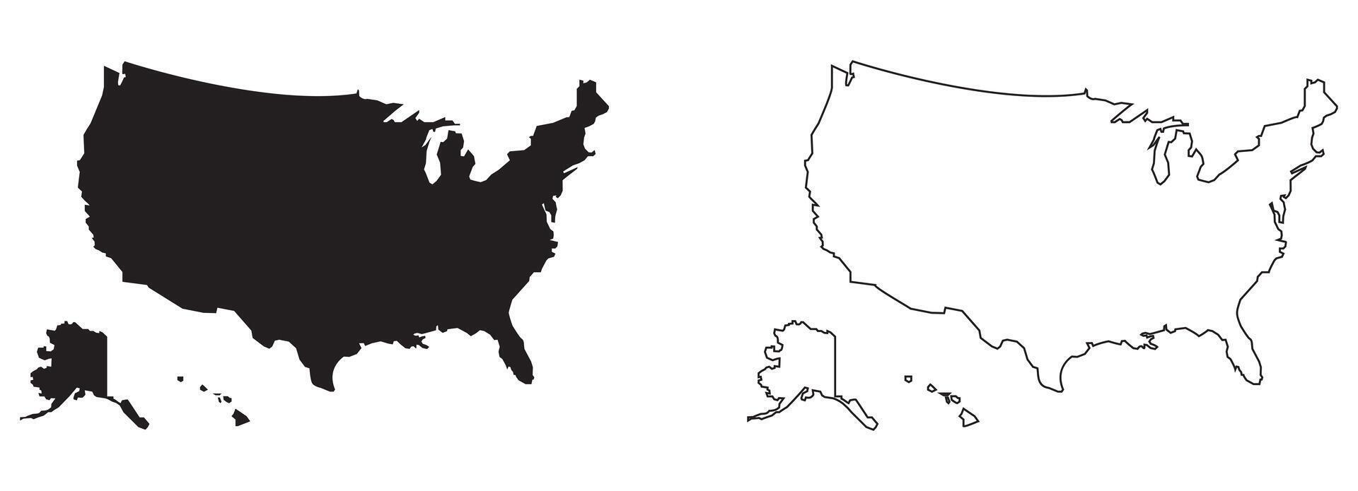 America Map Vector Art, Icons, and Graphics for Free Download