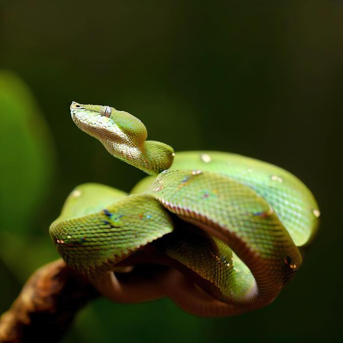 Green Tree Python Stock Photos, Images and Backgrounds for Free Download