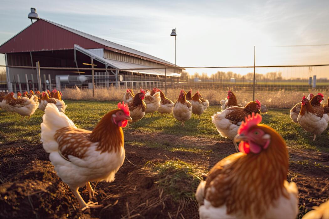 Chickens On Farm Stock Photos, Images and Backgrounds for Free Download