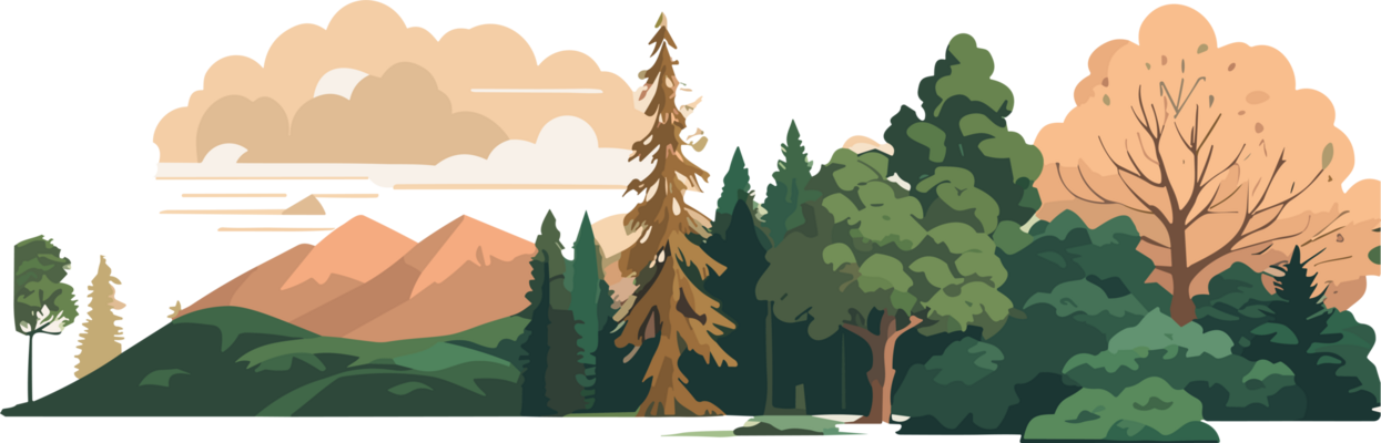 Cartoon Forest Background Pngs For Free Download