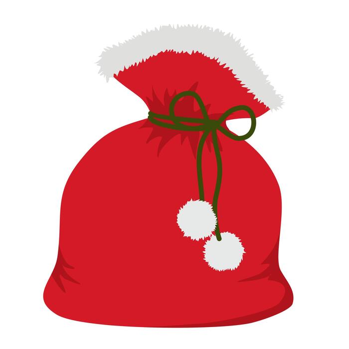 Santas Bag Vector Art, Icons, and Graphics for Free Download