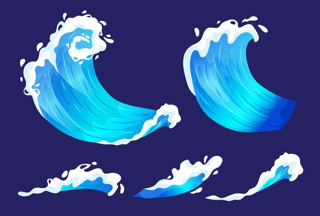 Ocean Waves Video Vector Art, Icons, and Graphics for Free Download