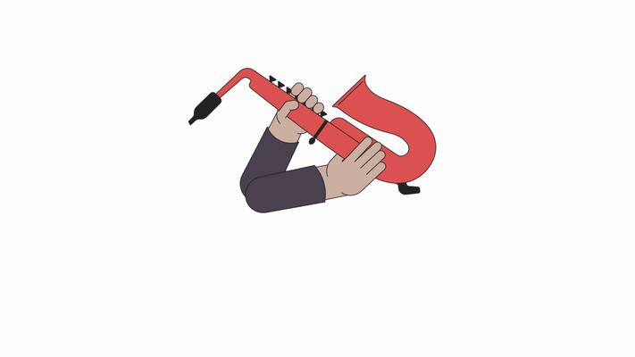 Musical Instruments Animation Stock Video Footage for Free Download