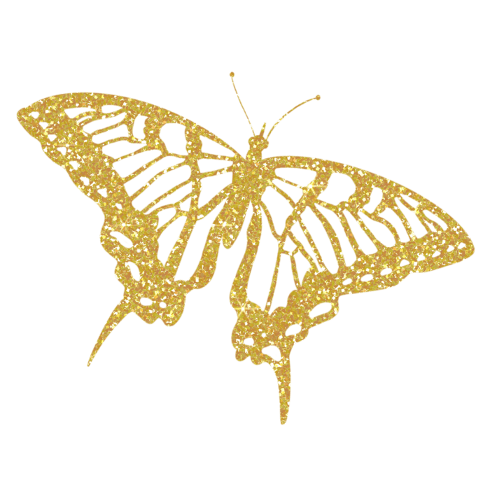 Golden Butterfly PNGs for Free Download
