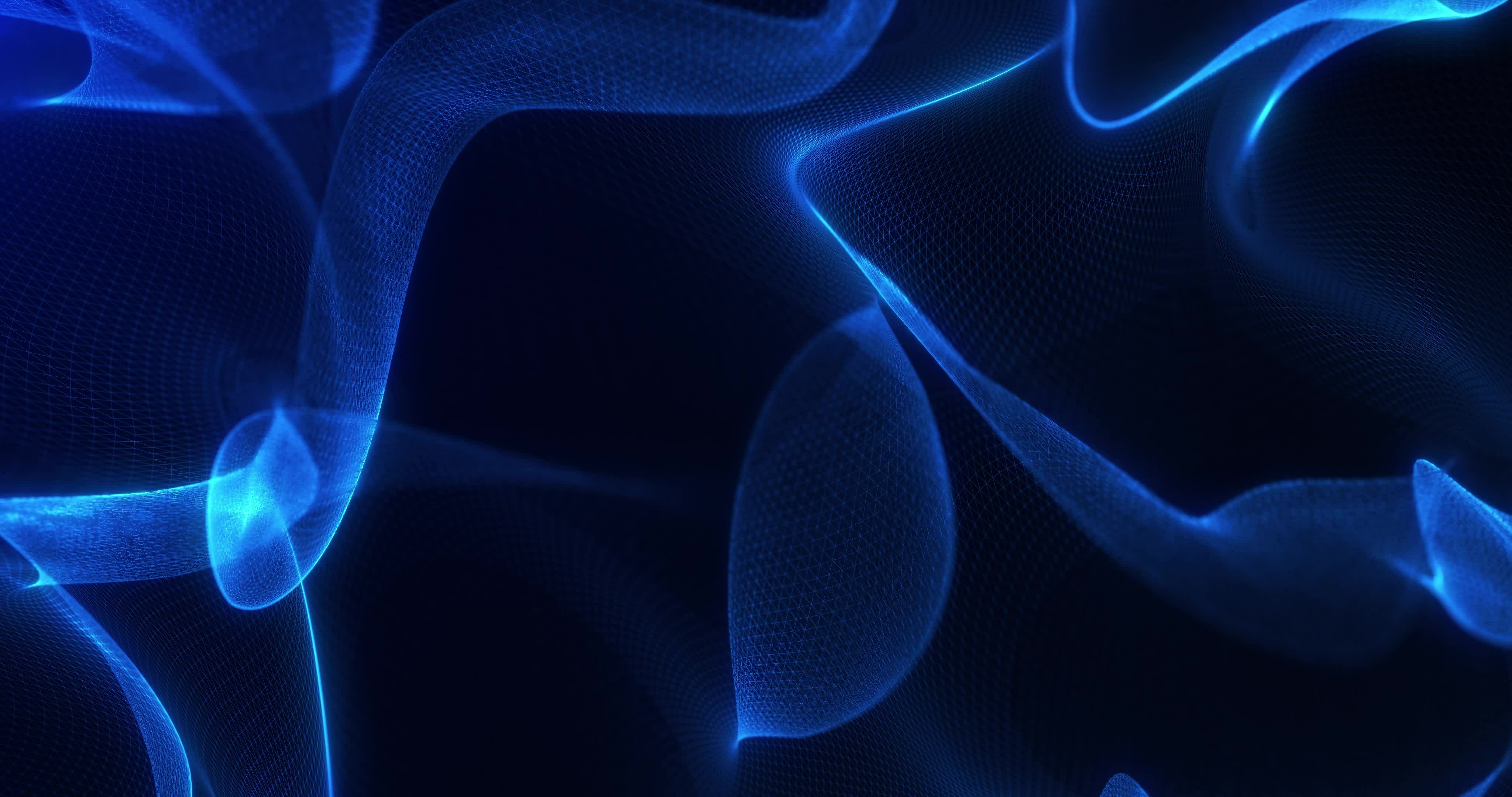 Abstract Particle Digital Waves Futuristic Digital Background Magic