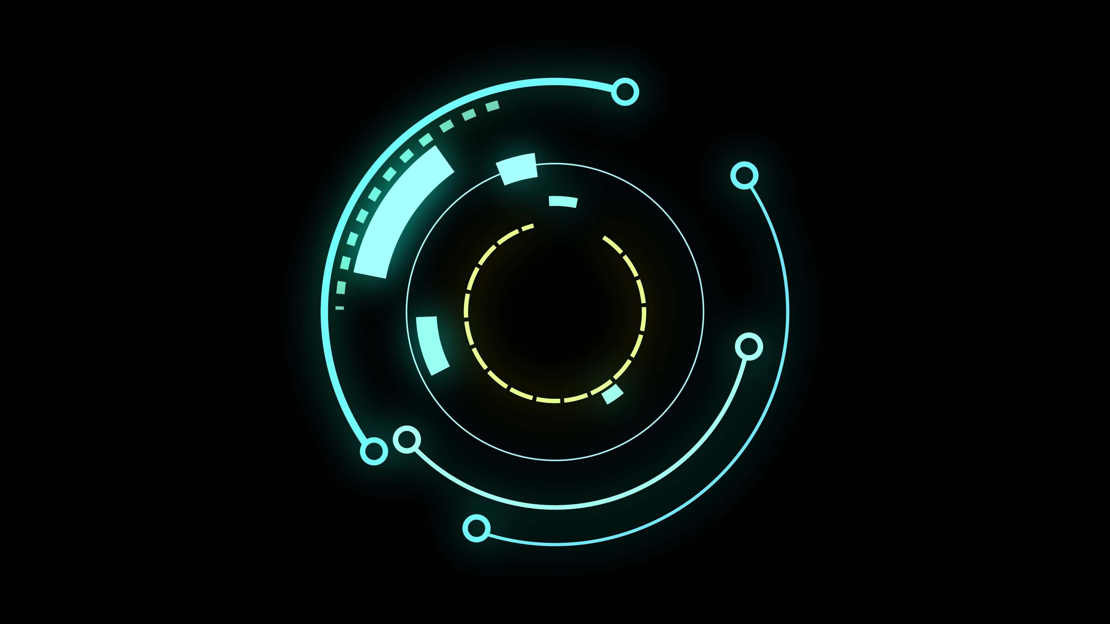 Abstract hi-tech HUD sci-fi display interface digital technology ... Abstract hi-tech HUD sci-fi display interface digital technology ...