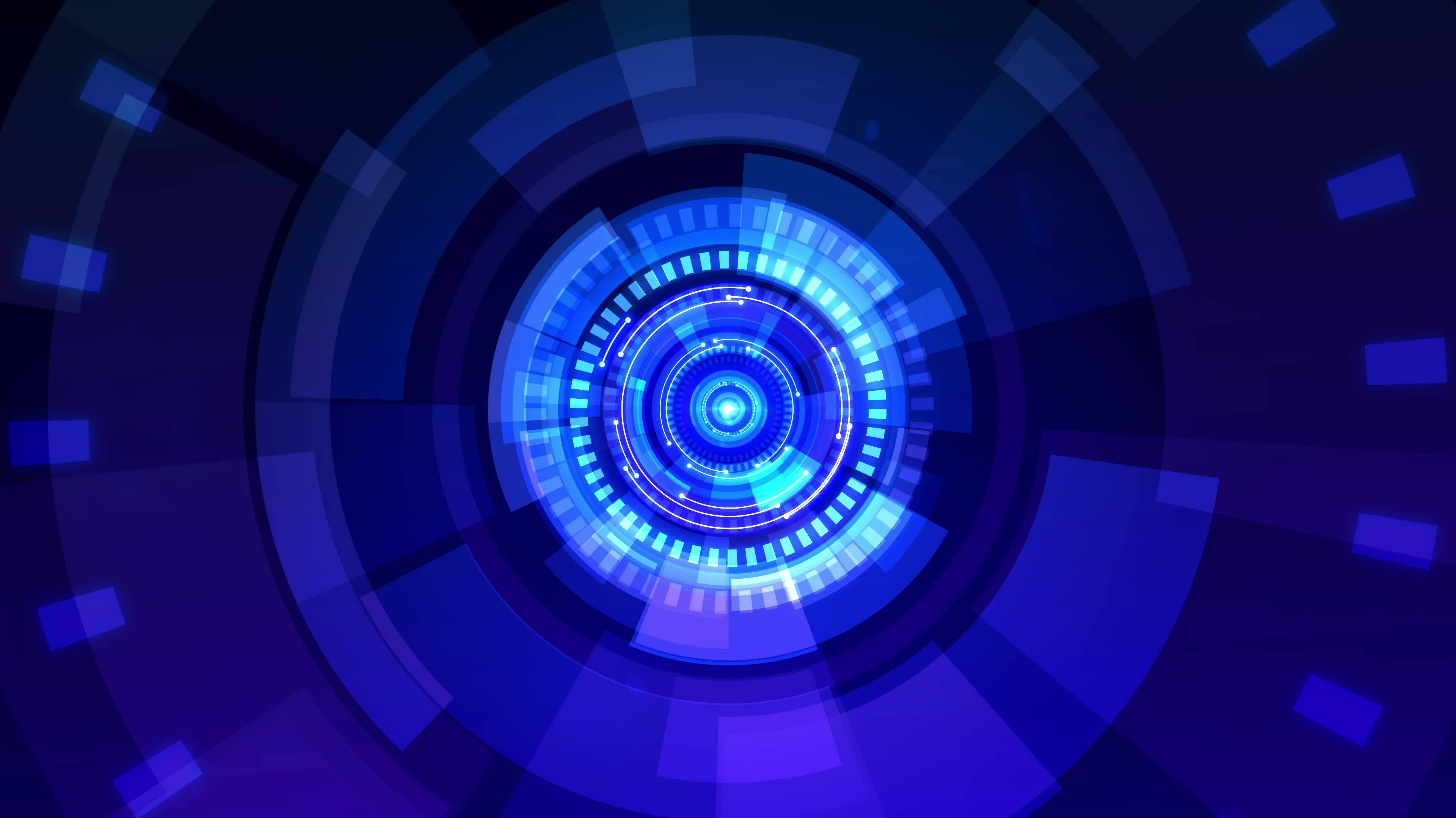 Abstract hi-tech HUD sci-fi display interface digital technology ... Abstract hi-tech HUD sci-fi display interface digital technology ...