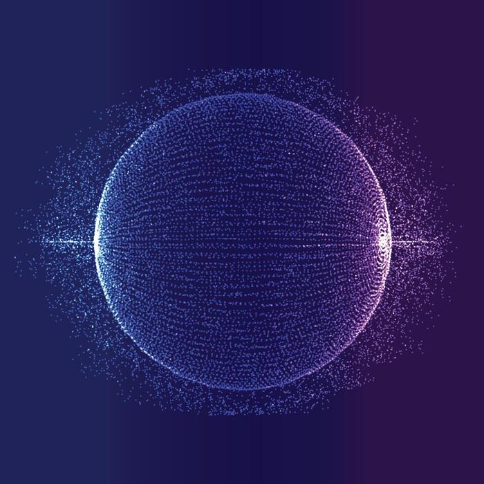 Particle Sphere Vector Art, Icons, and Graphics for Free Download