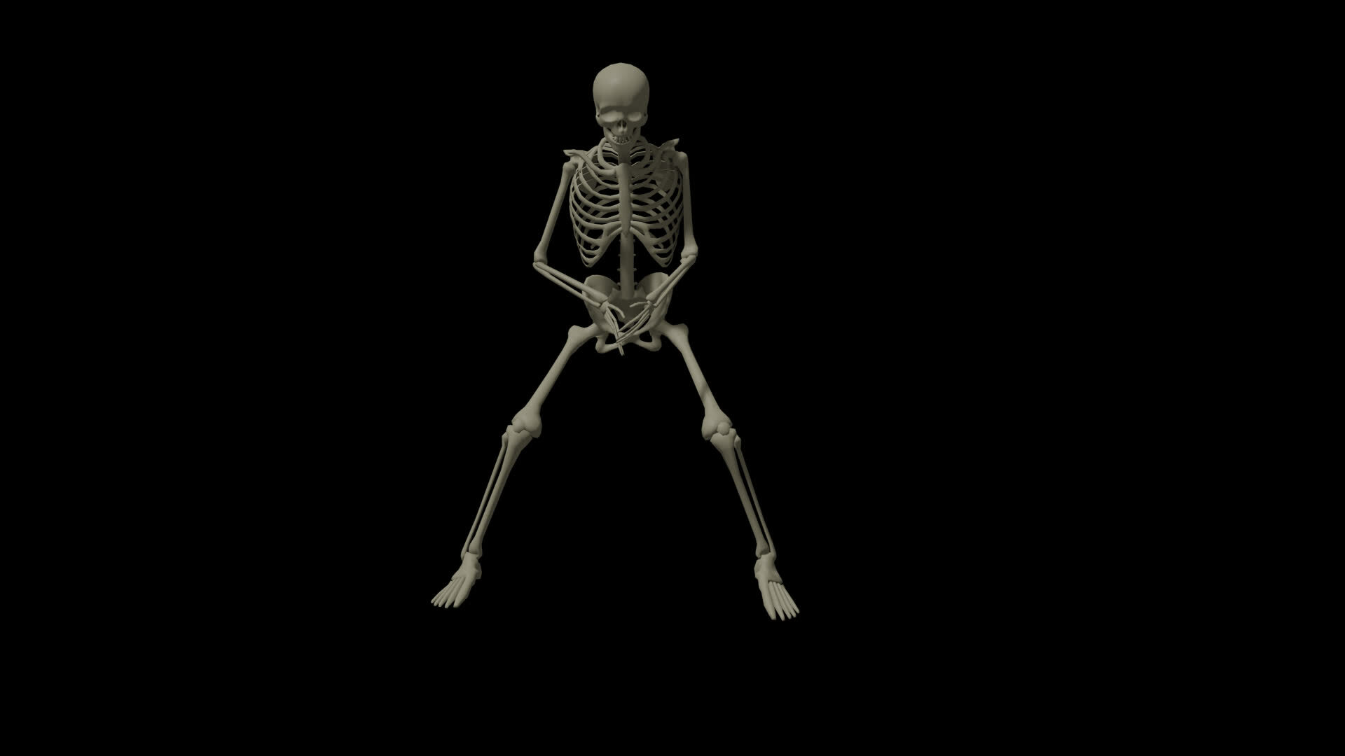 Skeleton Dance Alpha Channel 31132876 Stock Video at Vecteezy