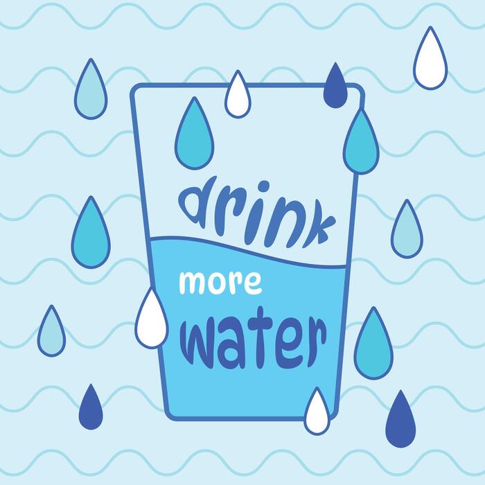 Drinking Water Poster Vector Art, Icons, and Graphics for Free Download