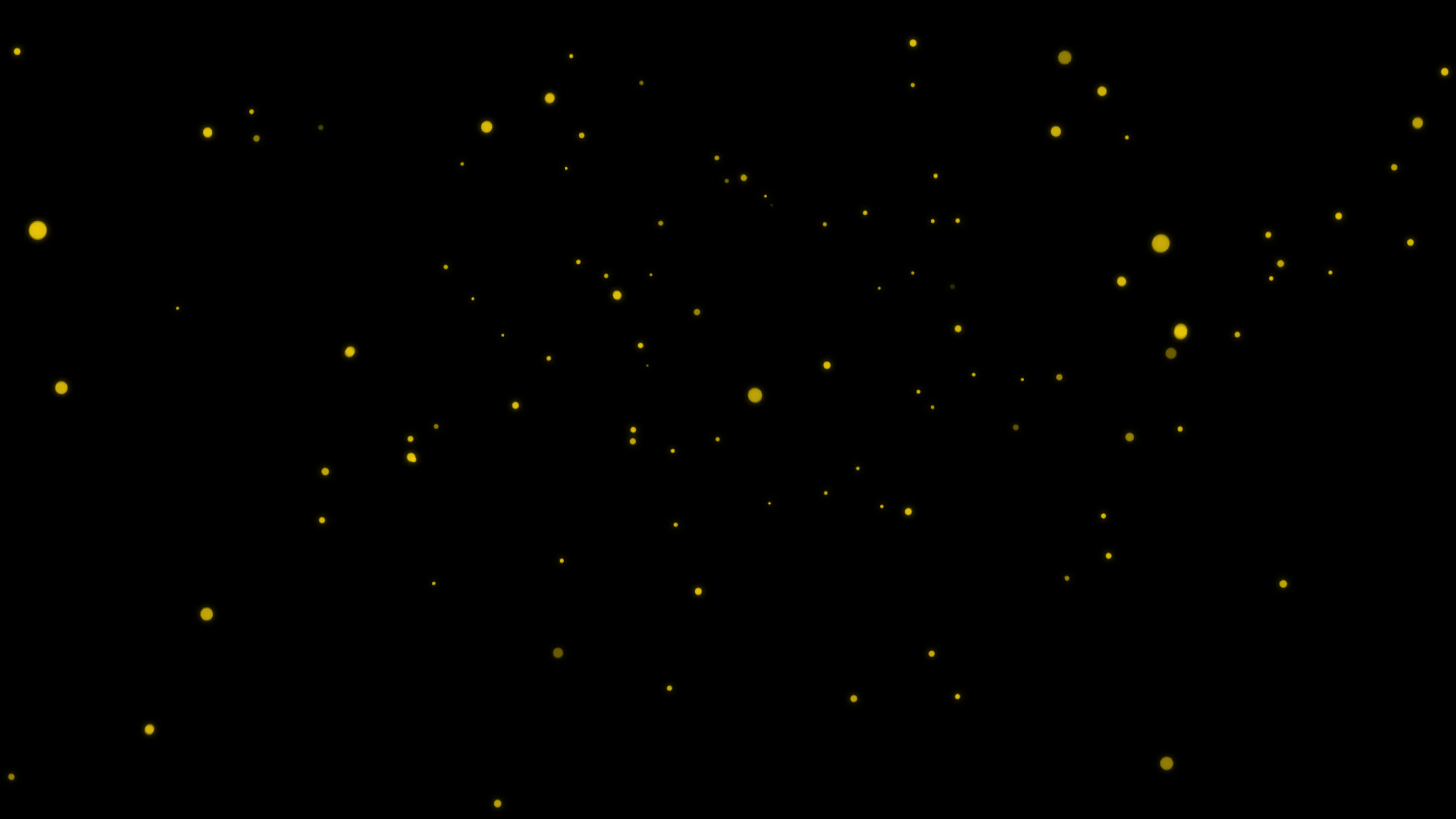 Bokeh shining colorful particles. Shimmering Glittering Particles loop animation with Alpha ...