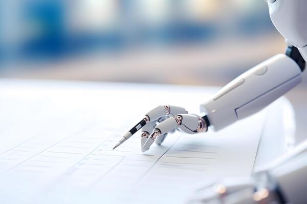 Robot Writing Stock Photos, Images and Backgrounds for Free Download