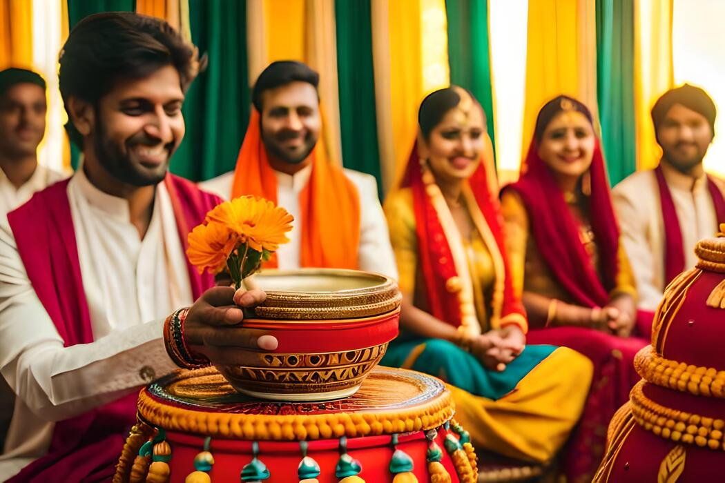 Haldi Ceremony Stock Photos, Images and Backgrounds for Free Download