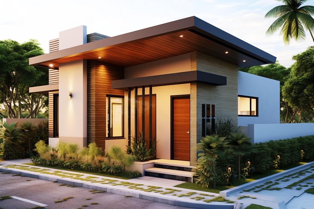 Minimalist House Exterior Stock Photos, Images and Backgrounds for Free ...