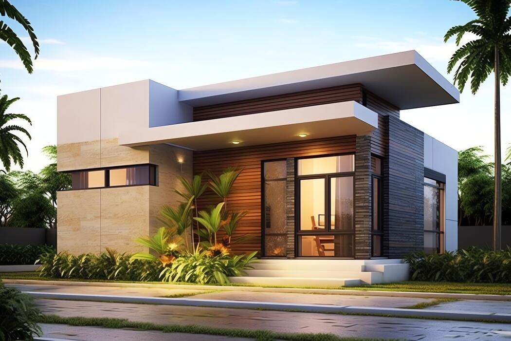 Minimalist House Exterior Stock Photos, Images and Backgrounds for Free ...