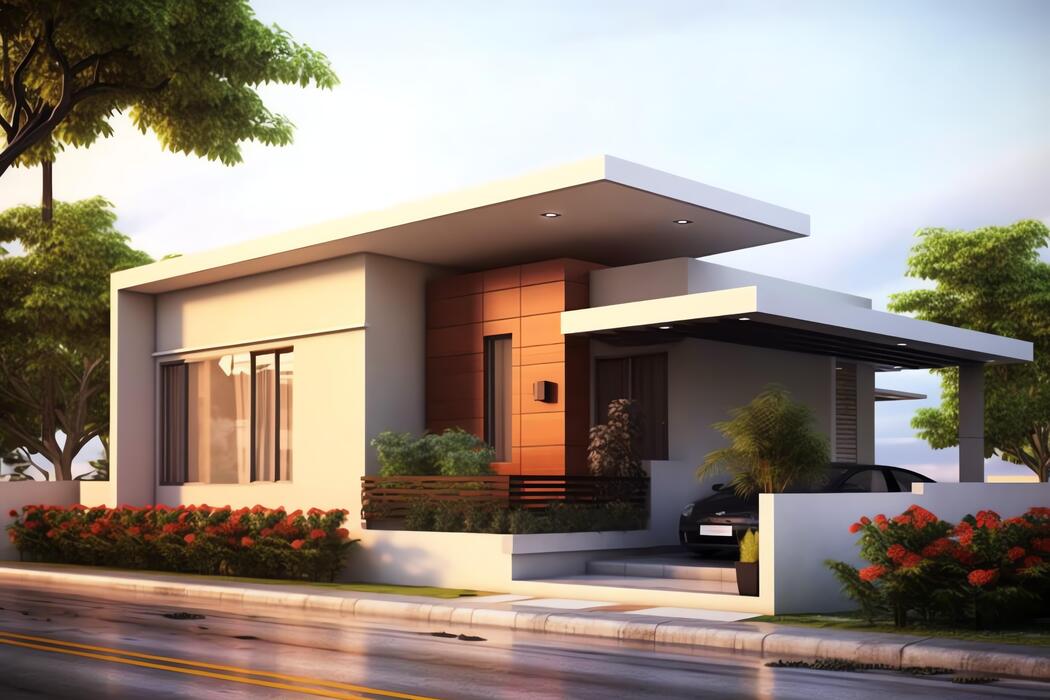 Minimalist House Exterior Stock Photos, Images and Backgrounds for Free ...