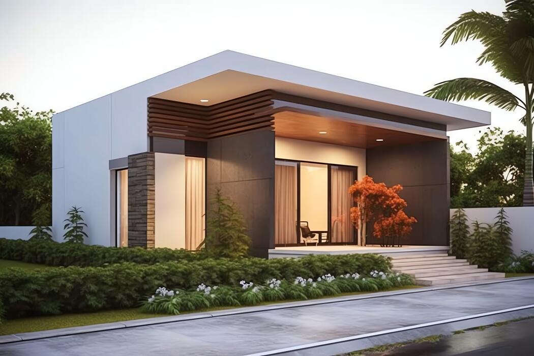 Minimalist House Exterior Stock Photos, Images and Backgrounds for Free ...