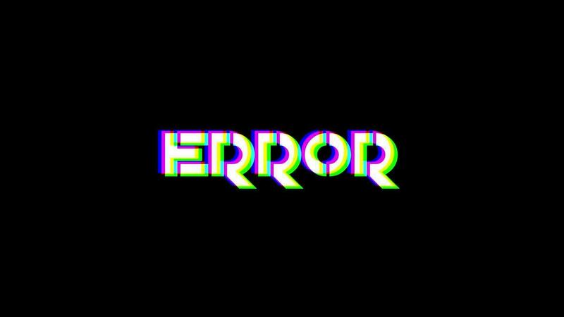 Error Glitch Text Effect Animation Free Video 31389690 Stock Video at Vecteezy