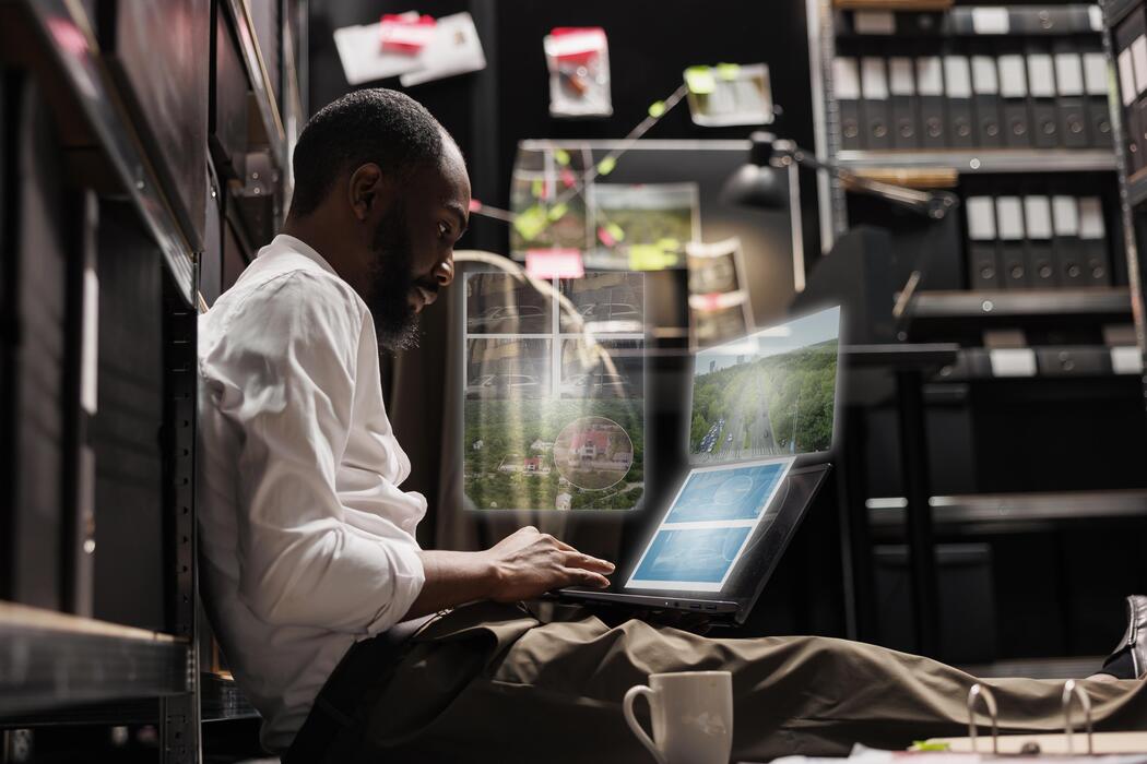 Black Man Laptop Stock Photos, Images and Backgrounds for Free Download