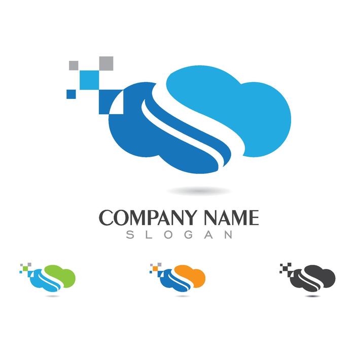 S Cloud Logo Vector Art, Icons, and Graphics for Free Download