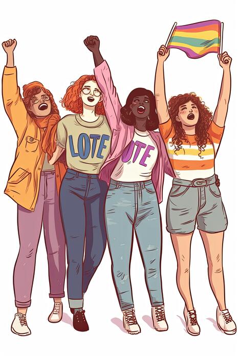 Girl Power Pattern Stock Photos, Images and Backgrounds for Free Download