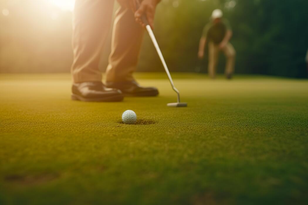 Golf Putt Stock Photos, Images and Backgrounds for Free Download