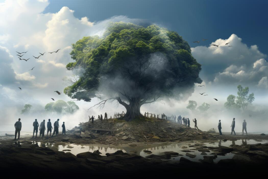 People Tree Stock Photos, Images and Backgrounds for Free Download