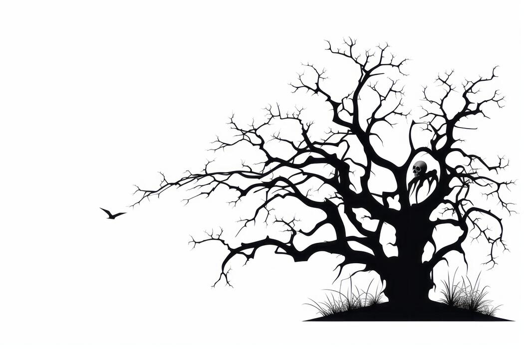 Spooky Tree Silhouette Stock Photos, Images and Backgrounds for Free ...