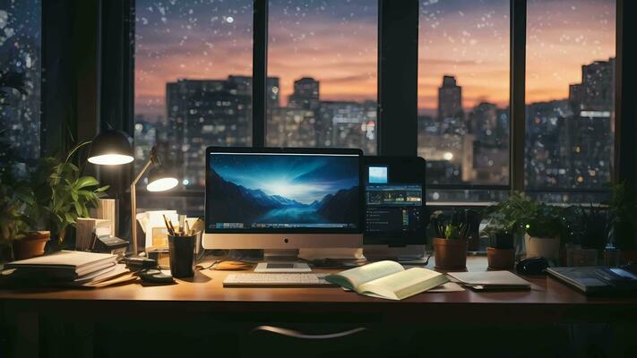 Office Background Stock Video Footage for Free Download