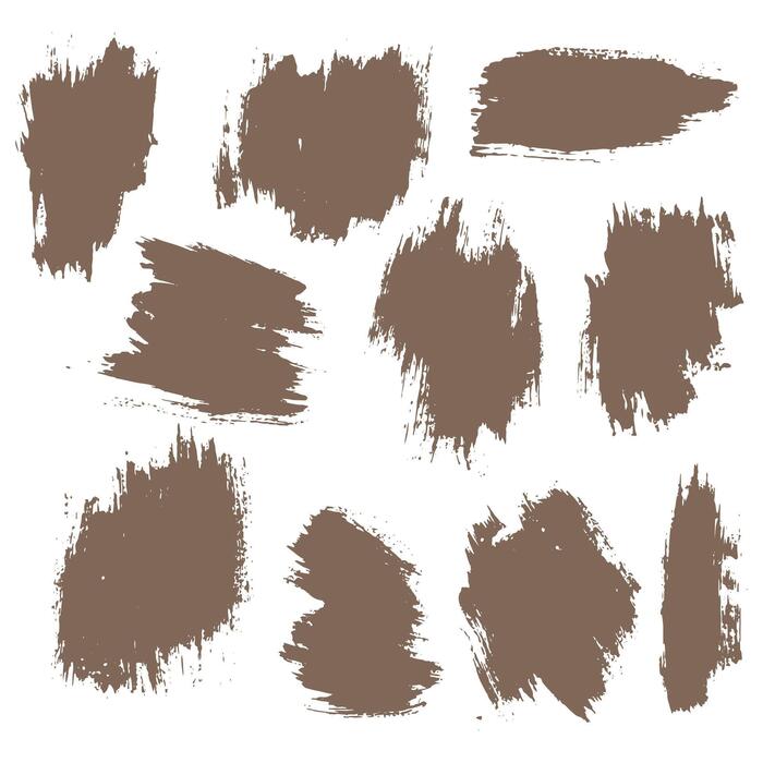 Brown Brush Stroke Vector Art, Icons, and Graphics for Free Download