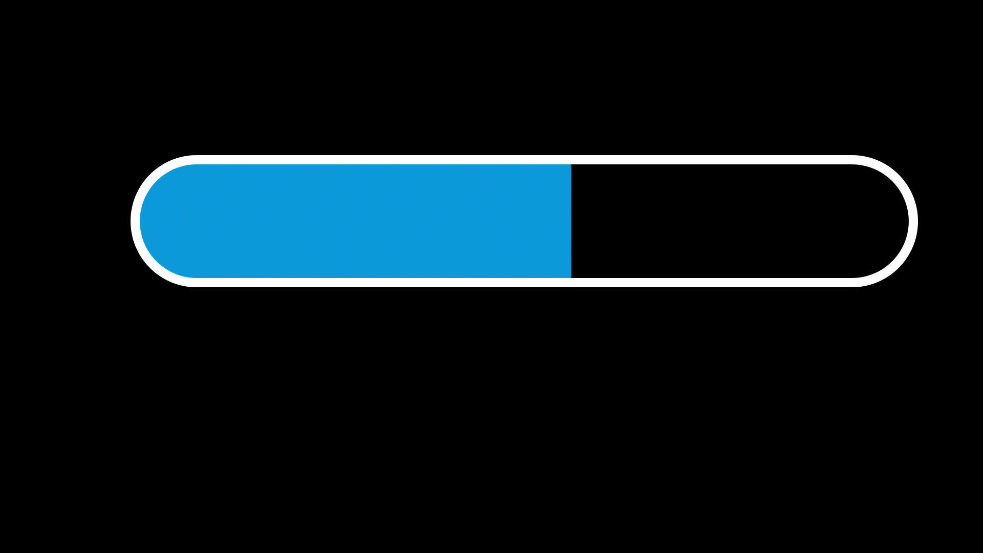 Loading bar on transparent background.Rectangular loading bar isolated ...