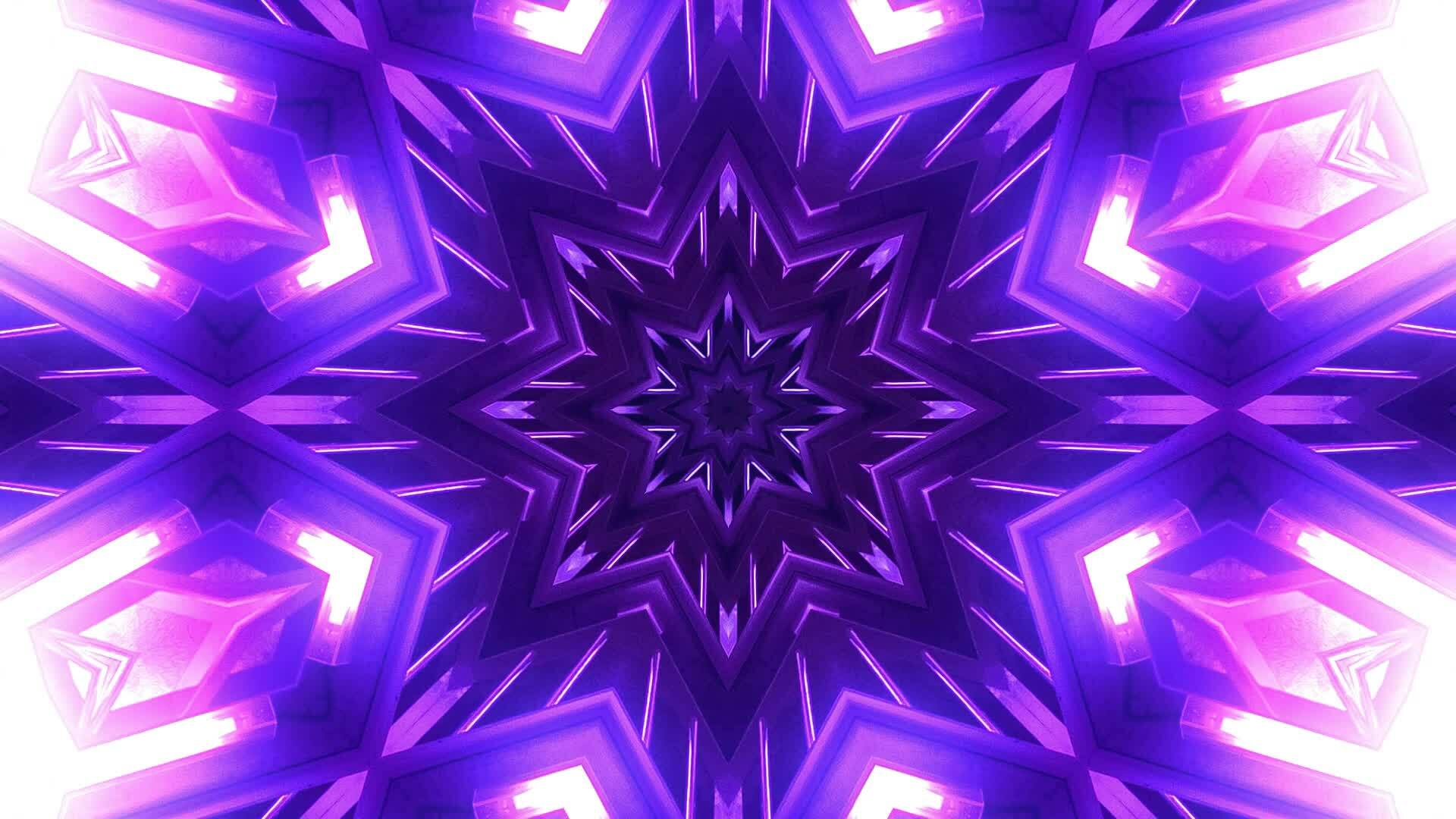 Futuristic Tech Kaleidoscope Geometric Seamless Infinite Loop Vj Loop Motion 31705851 Stock