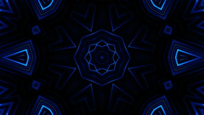 Futuristic Tech Kaleidoscope Geometric Seamless Infinite Loop Vj Loop Motion 31705868 Stock
