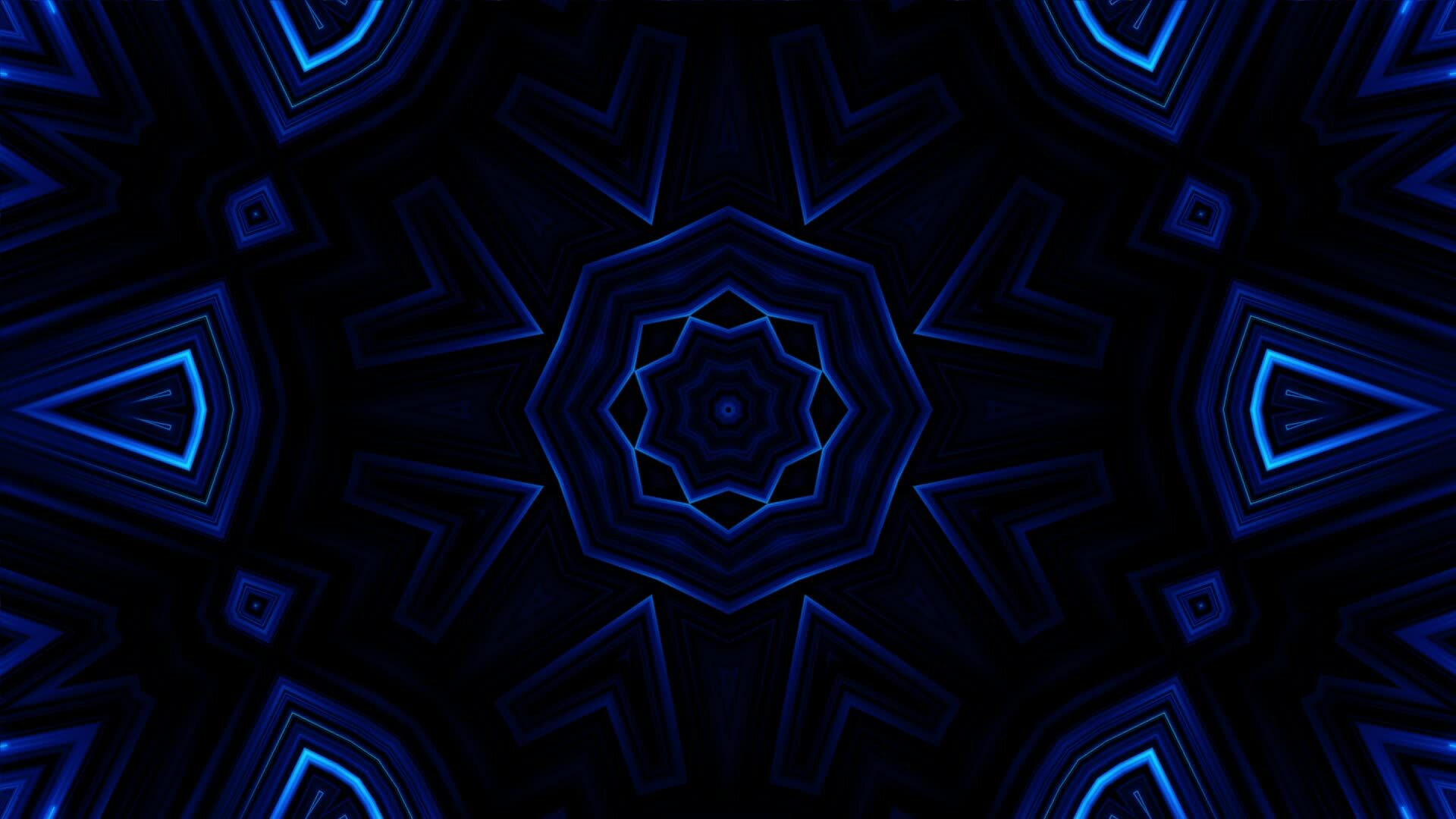 Futuristic Tech Kaleidoscope Geometric Seamless Infinite Loop Vj Loop Motion 31705868 Stock