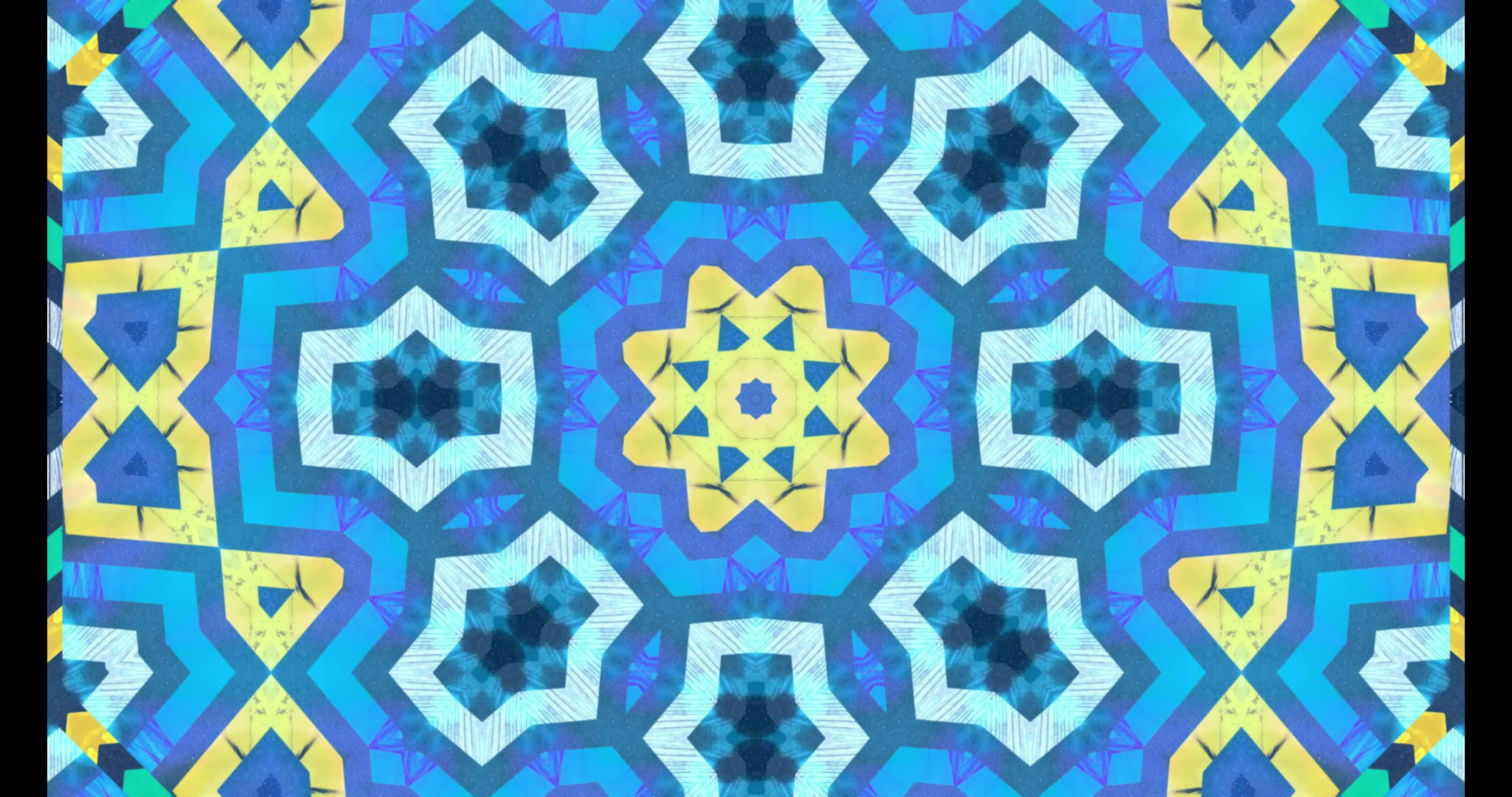 Futuristic Tech Kaleidoscope Geometric Seamless Infinite Loop Vj Loop Motion 31705869 Stock