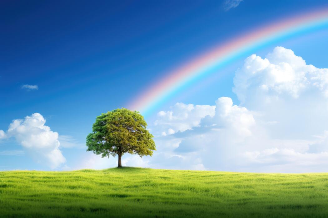 Rainbow Tree Stock Photos, Images and Backgrounds for Free Download