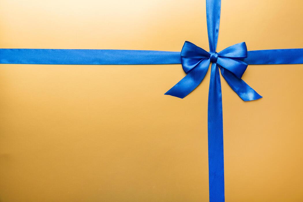 Blue Gold Ribbon Stock Photos, Images and Backgrounds for Free Download