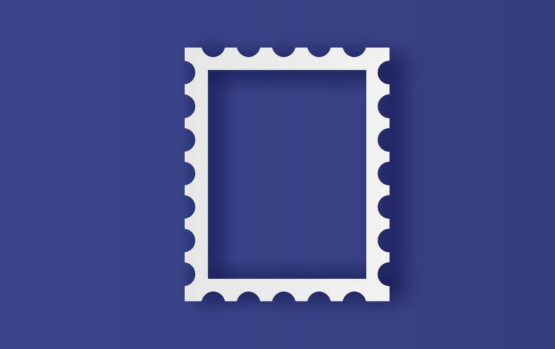 Postage Stamp Shape Vector Art, Icons, and Graphics for Free Download