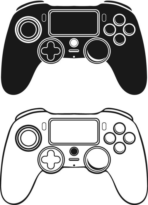Ps4 Controller Vector Art, Icons, and Graphics for Free Download