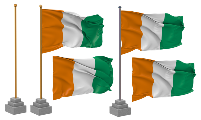 Ivory Coast Flag Pngs For Free Download