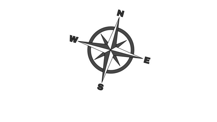 Compass Animation Stock Video Footage for Free Download