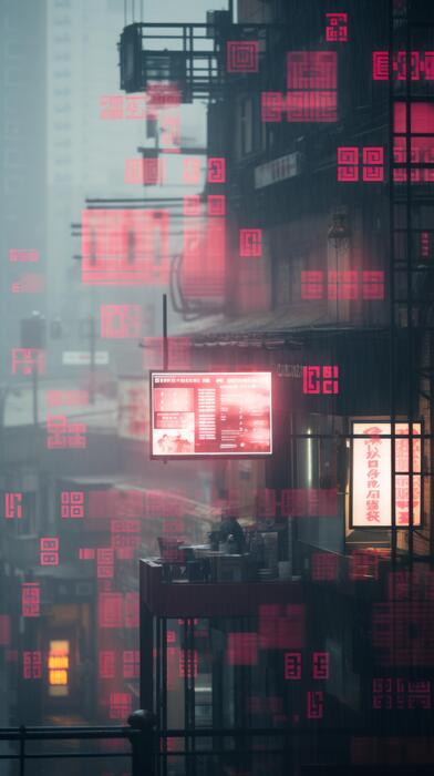 Cyberpunk Text Stock Photos, Images and Backgrounds for Free Download