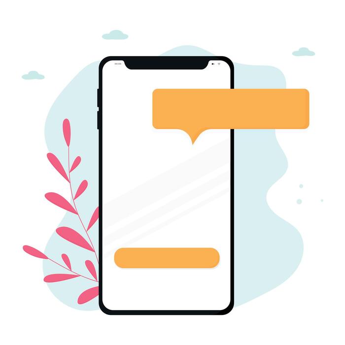 Iphone Message Bubble Vector Art, Icons, and Graphics for Free Download