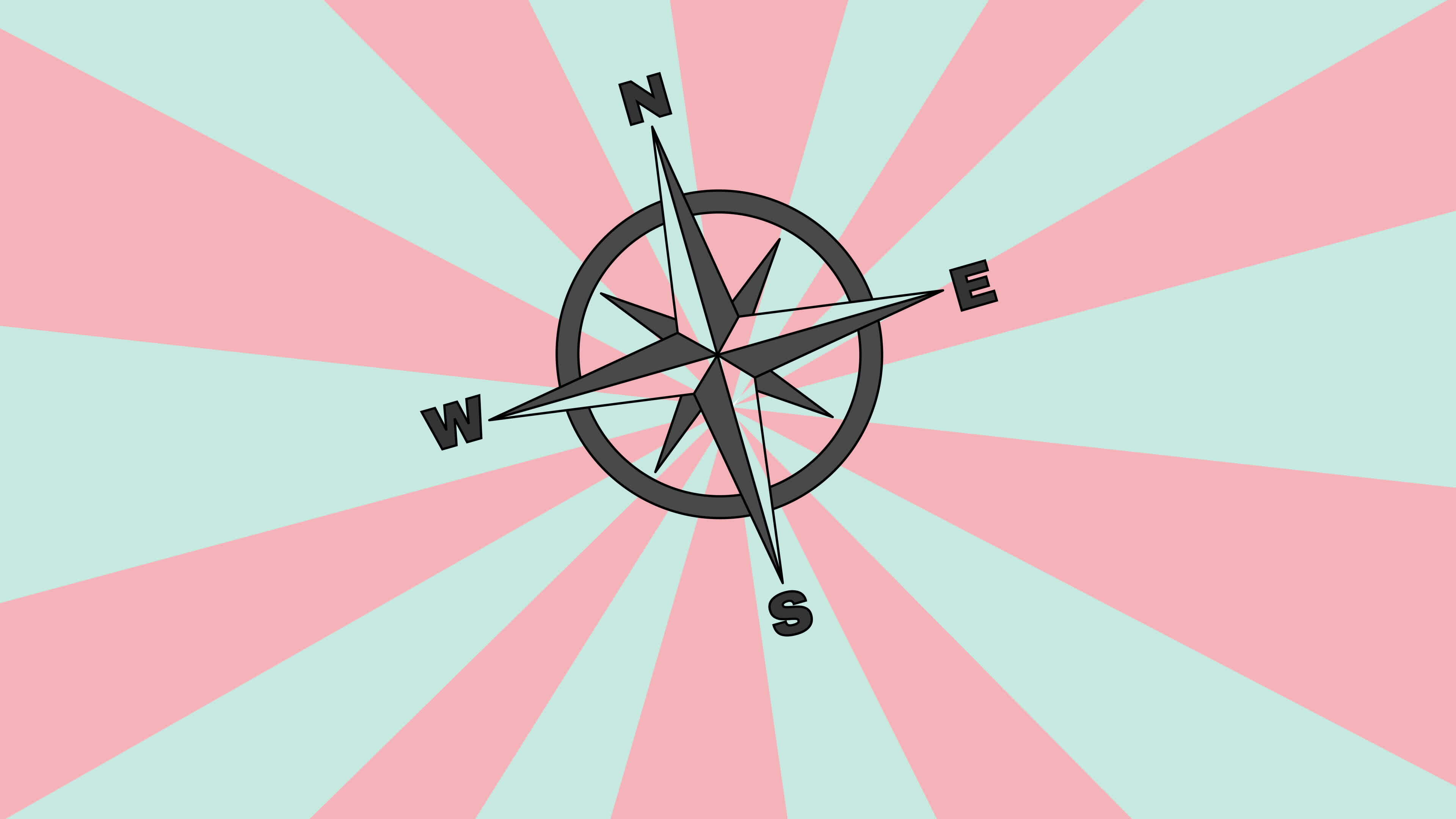 animated video of a compass icon with a rotating background 32192231 ...