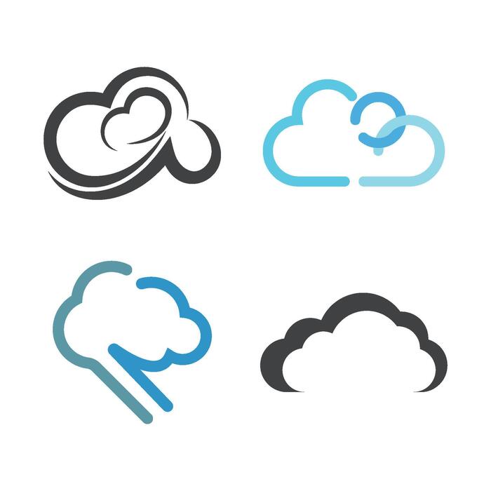 Cloud Logo Vector Art, Icons, and Graphics for Free Download
